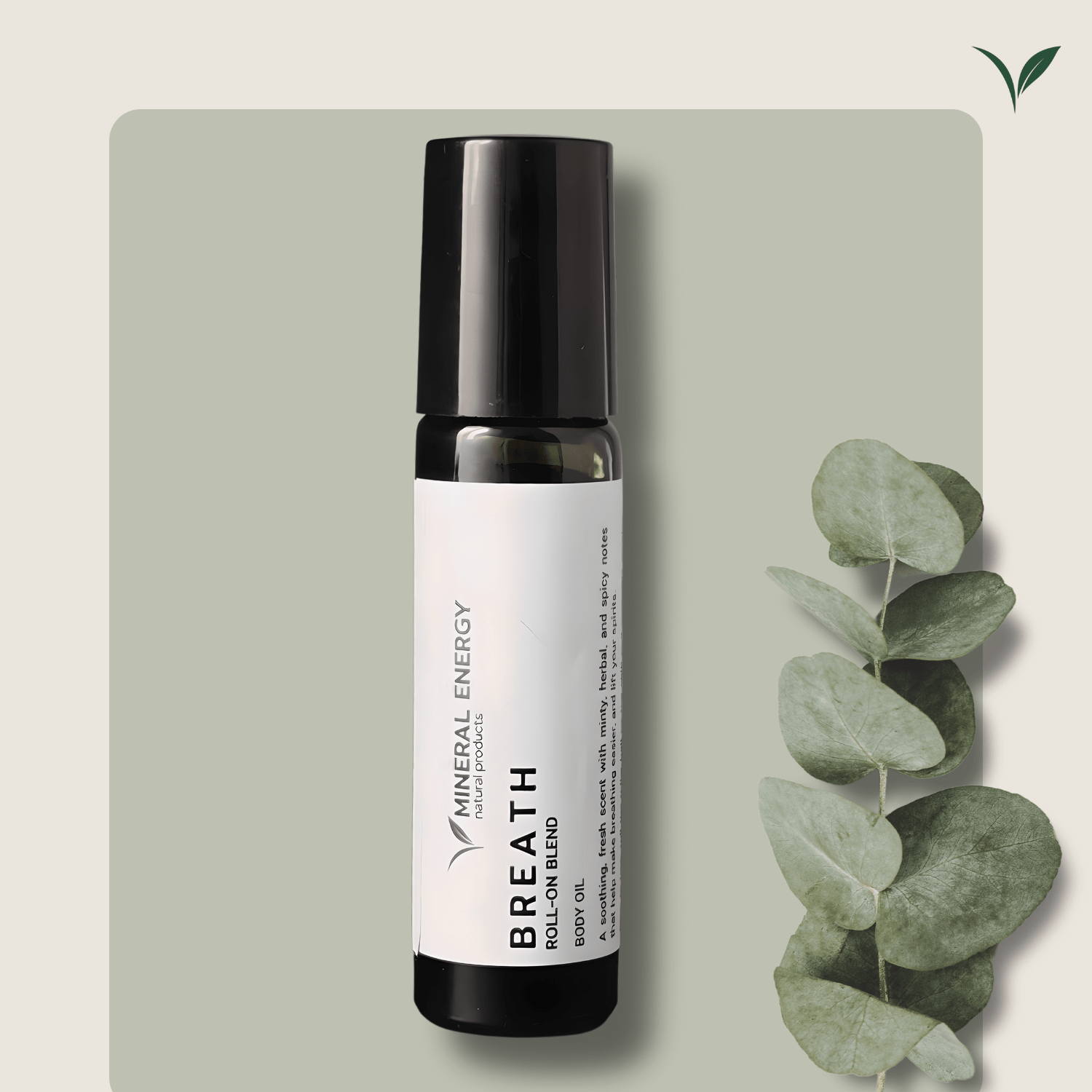 BREATH Roll-On Blend: Natural Relief for Respiratory Discomfort